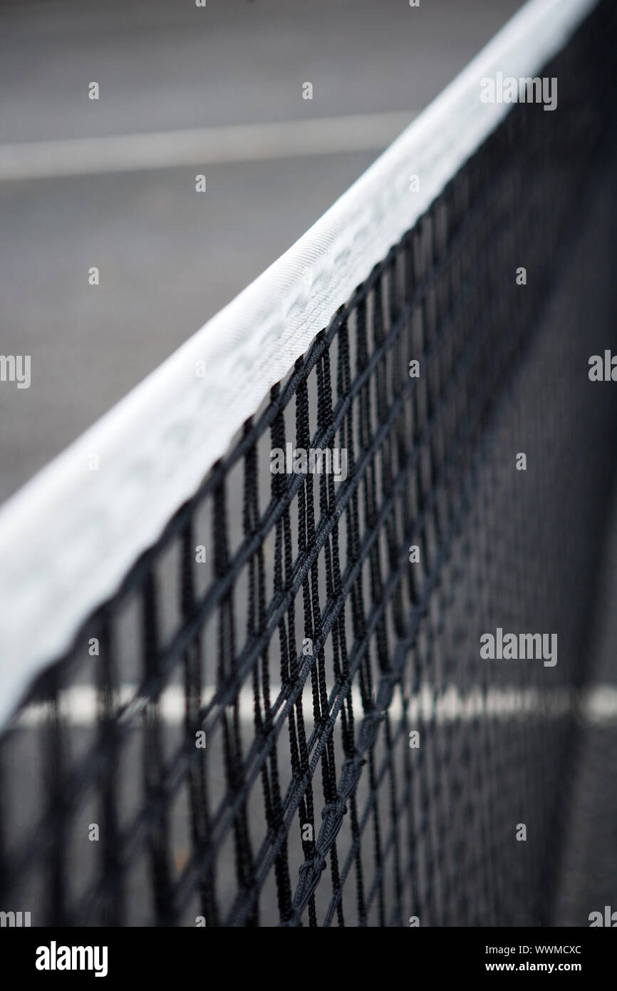 Close up of a Tennis net Stock Photo - Alamy
