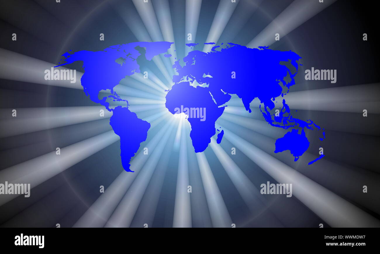 world map with star background can be used as wallpaper Stock Photo - Alamy