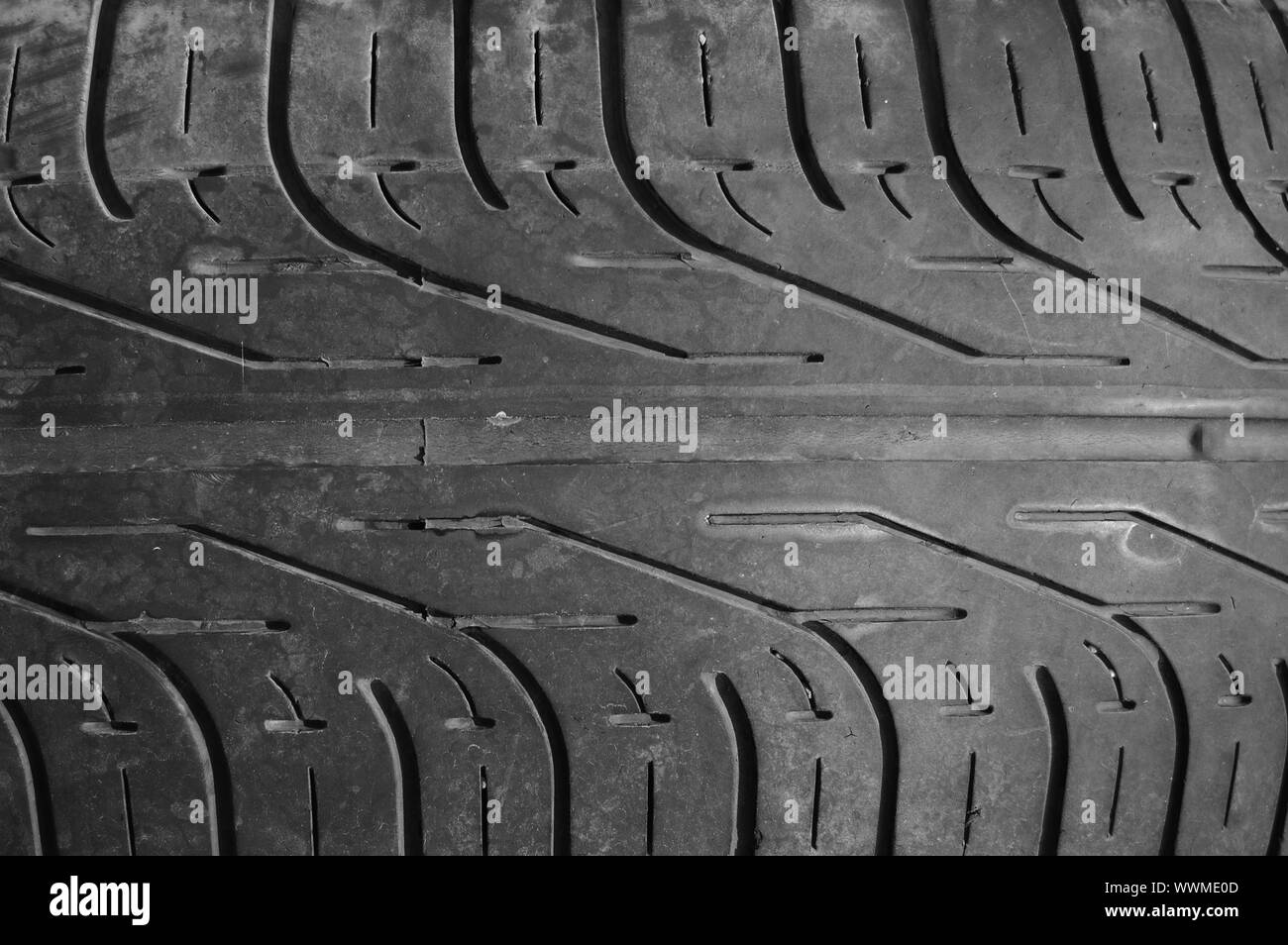 texture surface or pattern of black tyre as background Stock Photo - Alamy