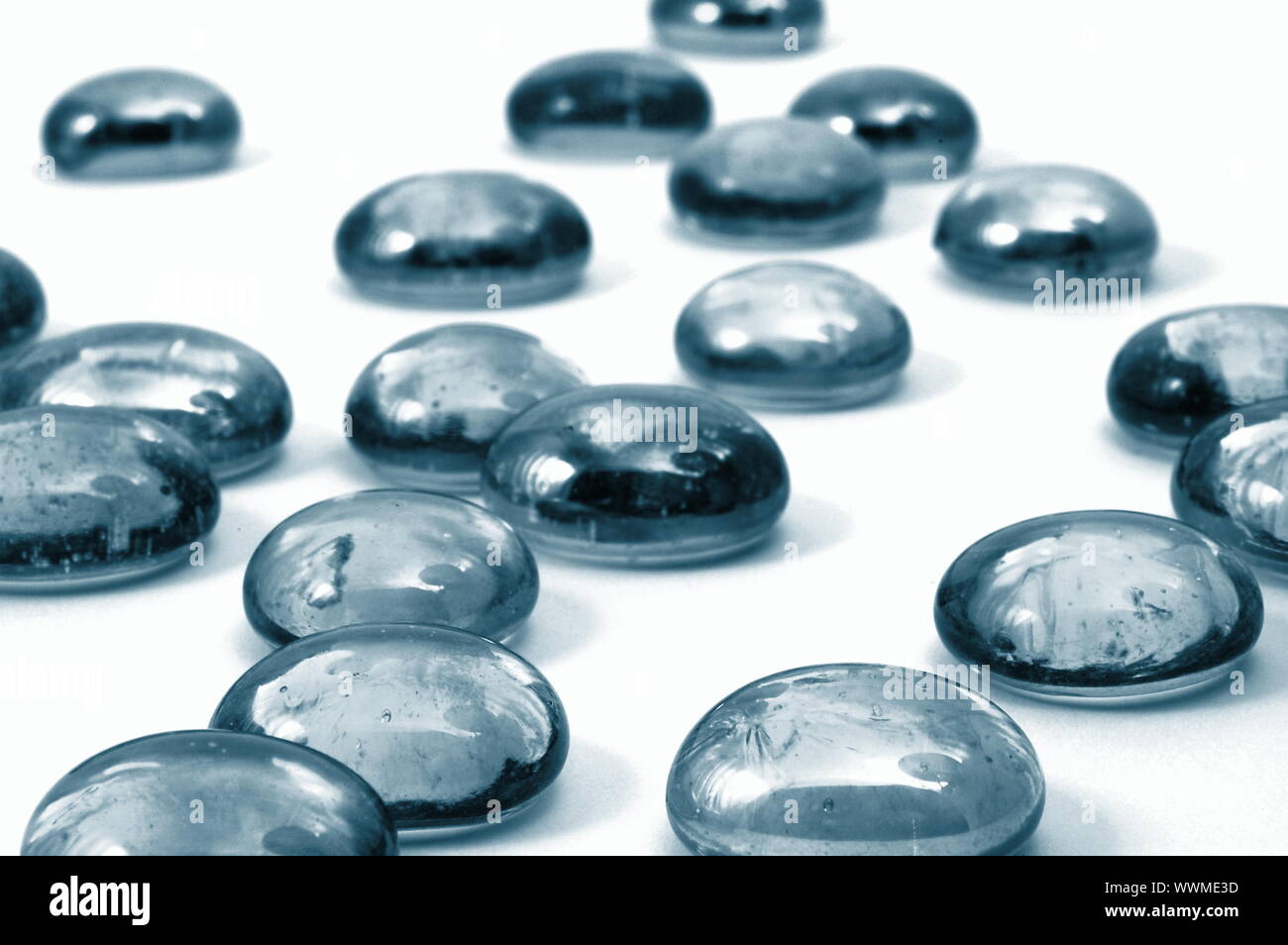 Abstract blue bubbles plasma hi-res stock photography and images - Alamy