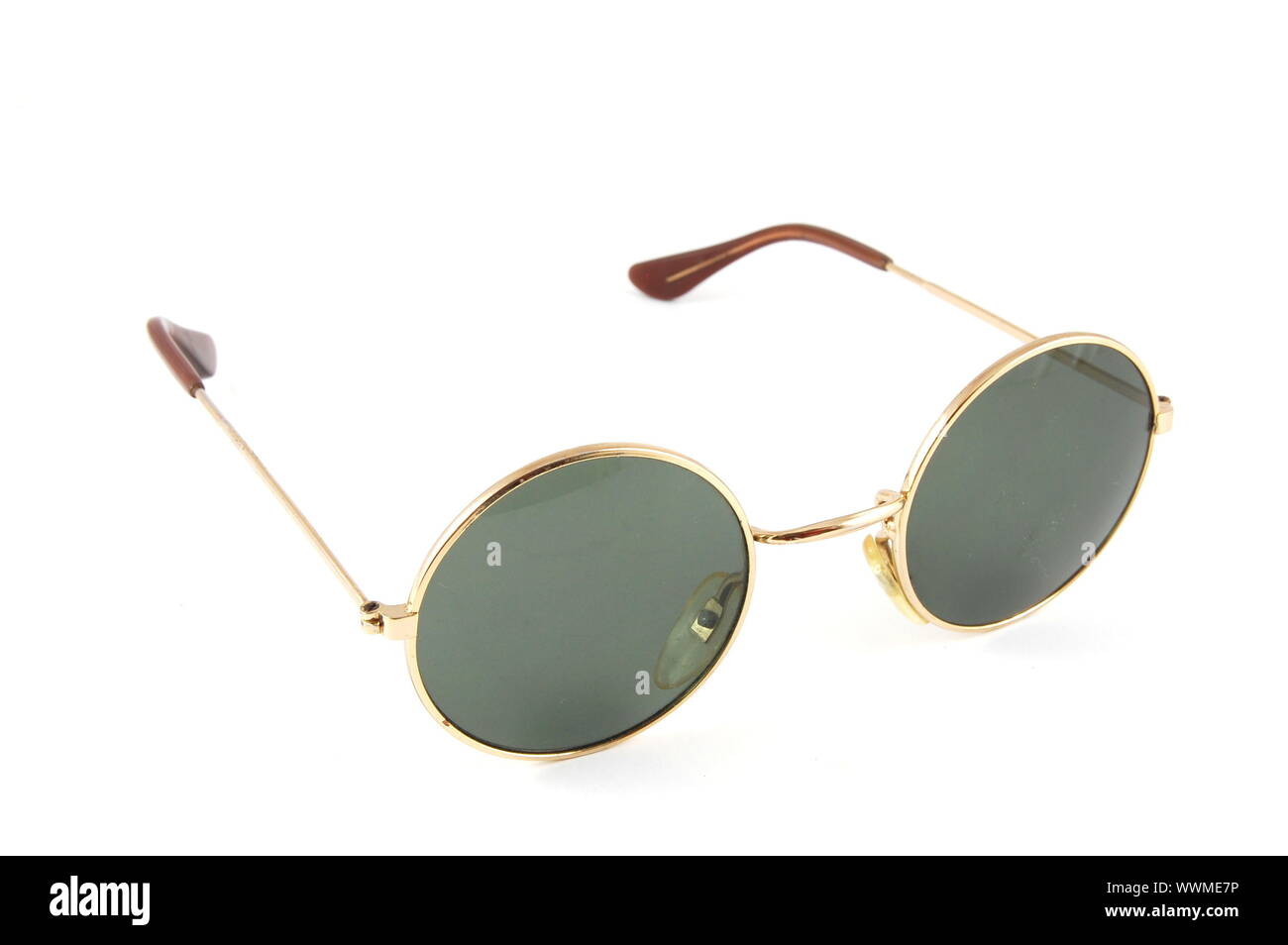 Simple Sunglasses isolated on a white background Stock Photo - Alamy