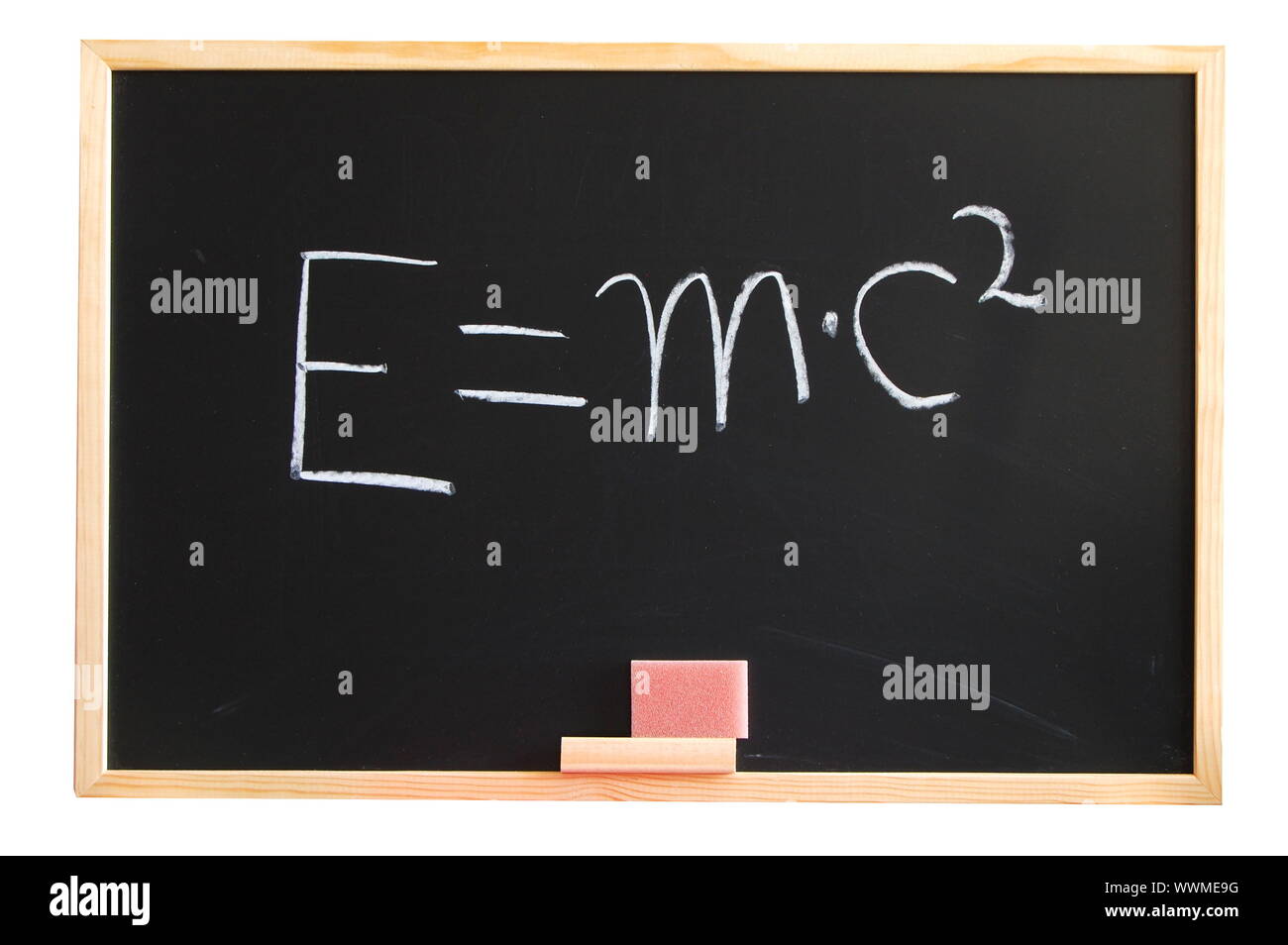 Albert einstein blackboard Cut Out Stock Images & Pictures - Alamy