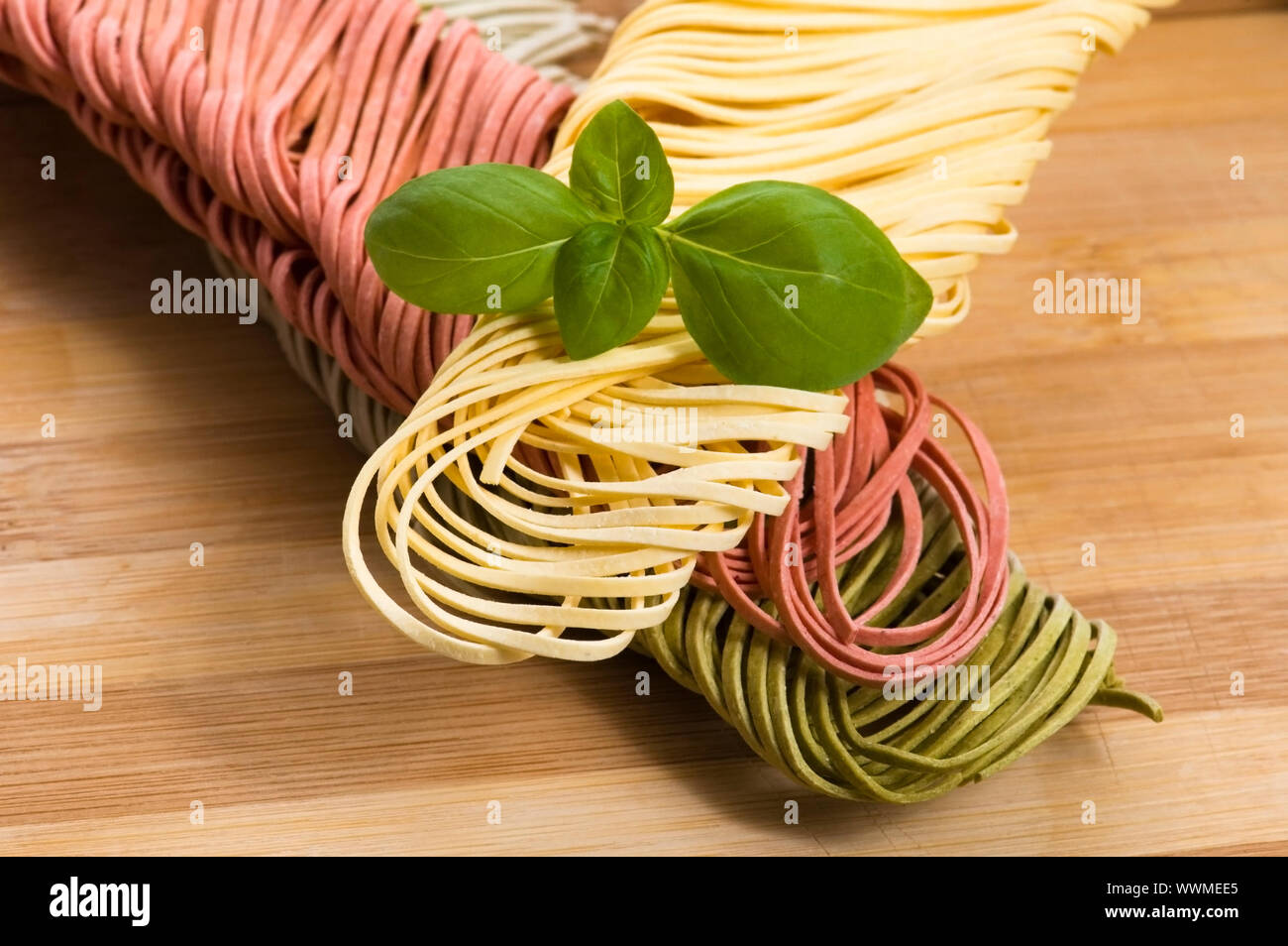 Dried tricolor pasta hi-res stock photography and images - Alamy