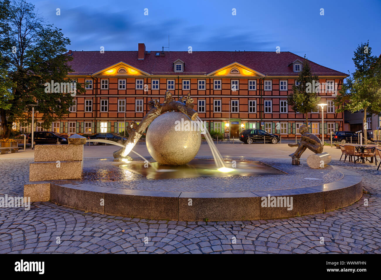 Wernigerode fountain hi-res stock photography and images - Alamy