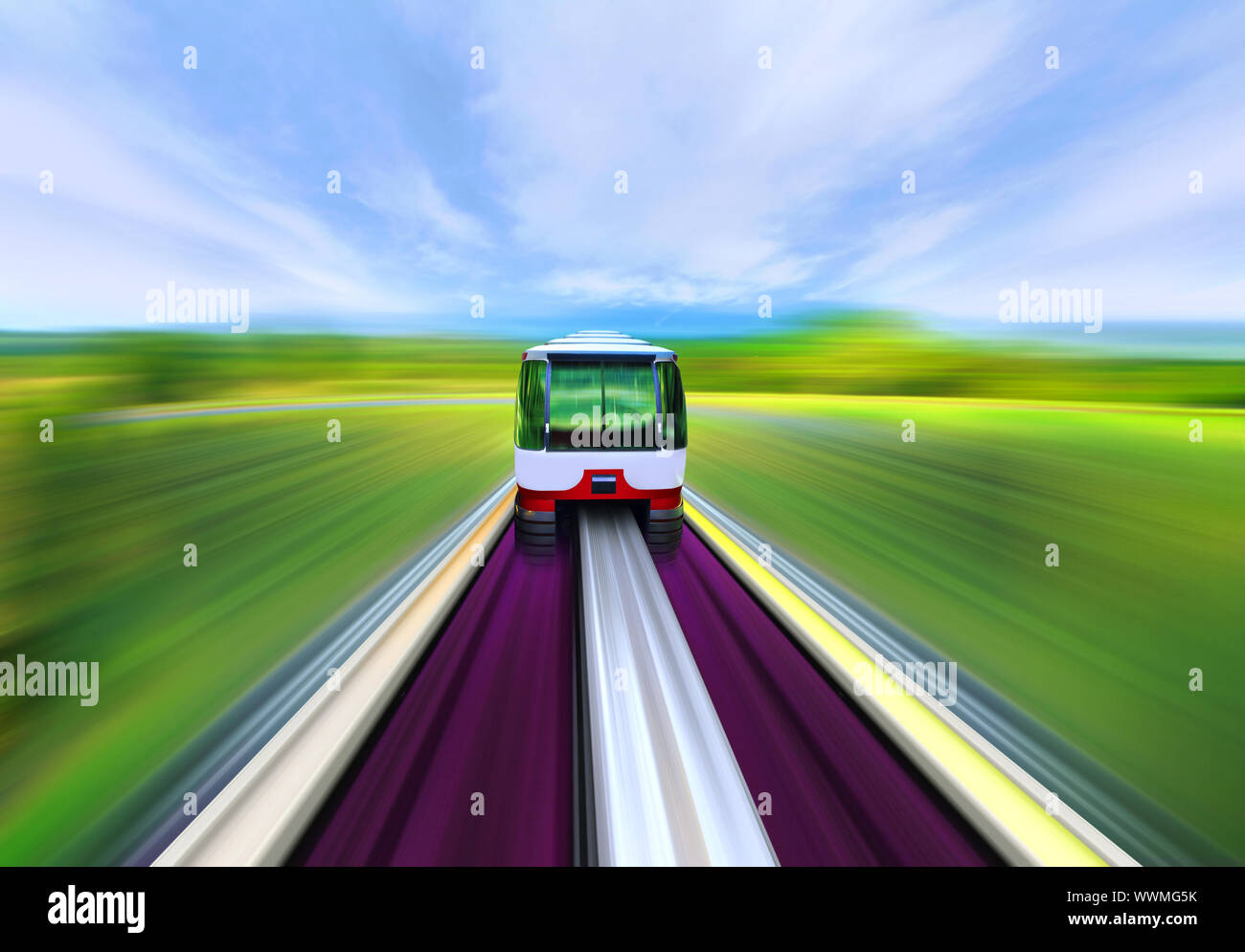 Maglev Train Blur High Resolution Stock Photography and Images - Alamy