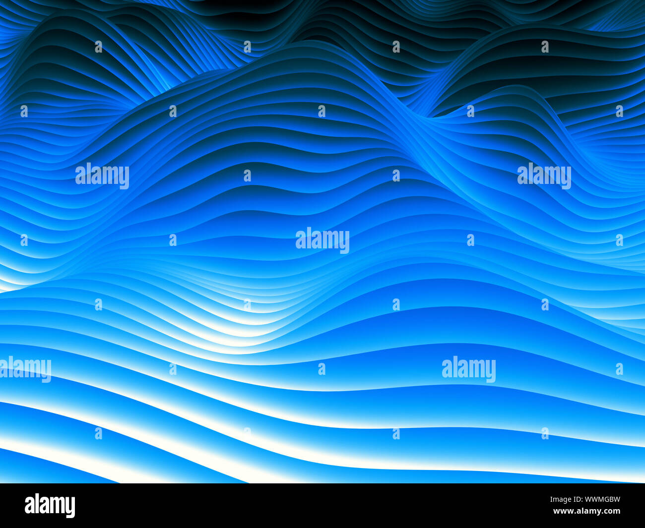 Dynamic background pattern of abstract overlapping undulating waves ...