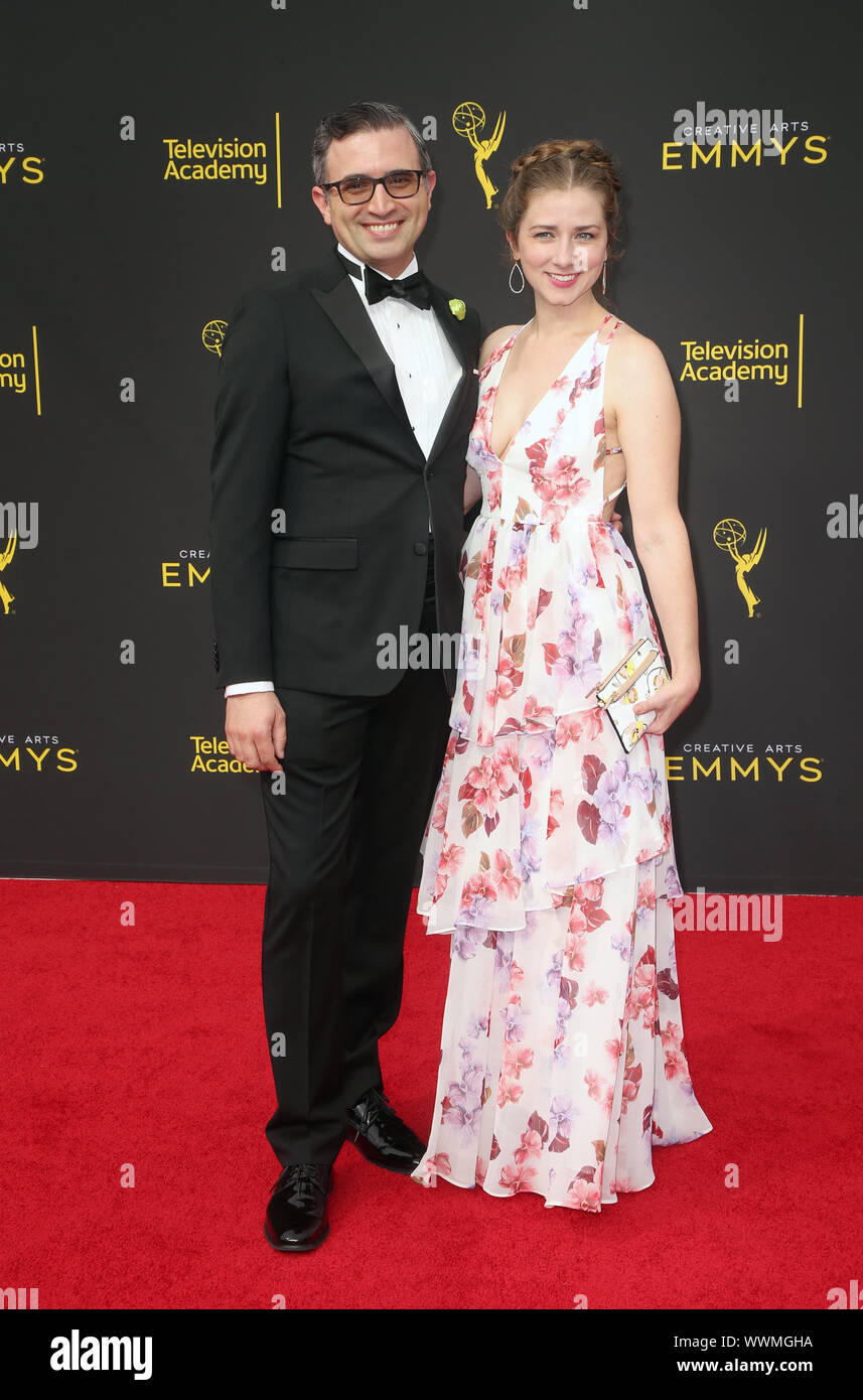Los Angeles, Ca. 15th Sep, 2019. Lawson Deming, Paula Deming, at 2019 ...
