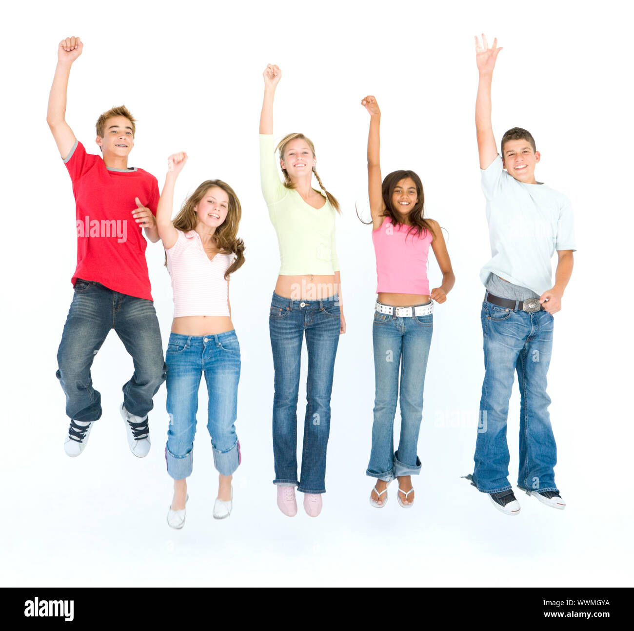 Five friends Cut Out Stock Images & Pictures - Alamy