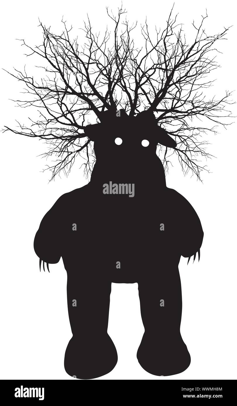 Swamp Monster Cartoon