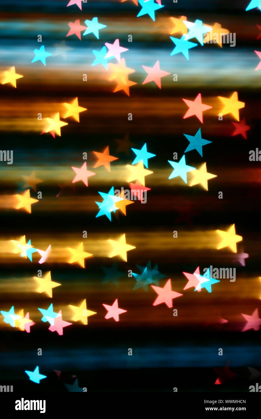 abstract disco colored stars motion background Stock Photo - Alamy