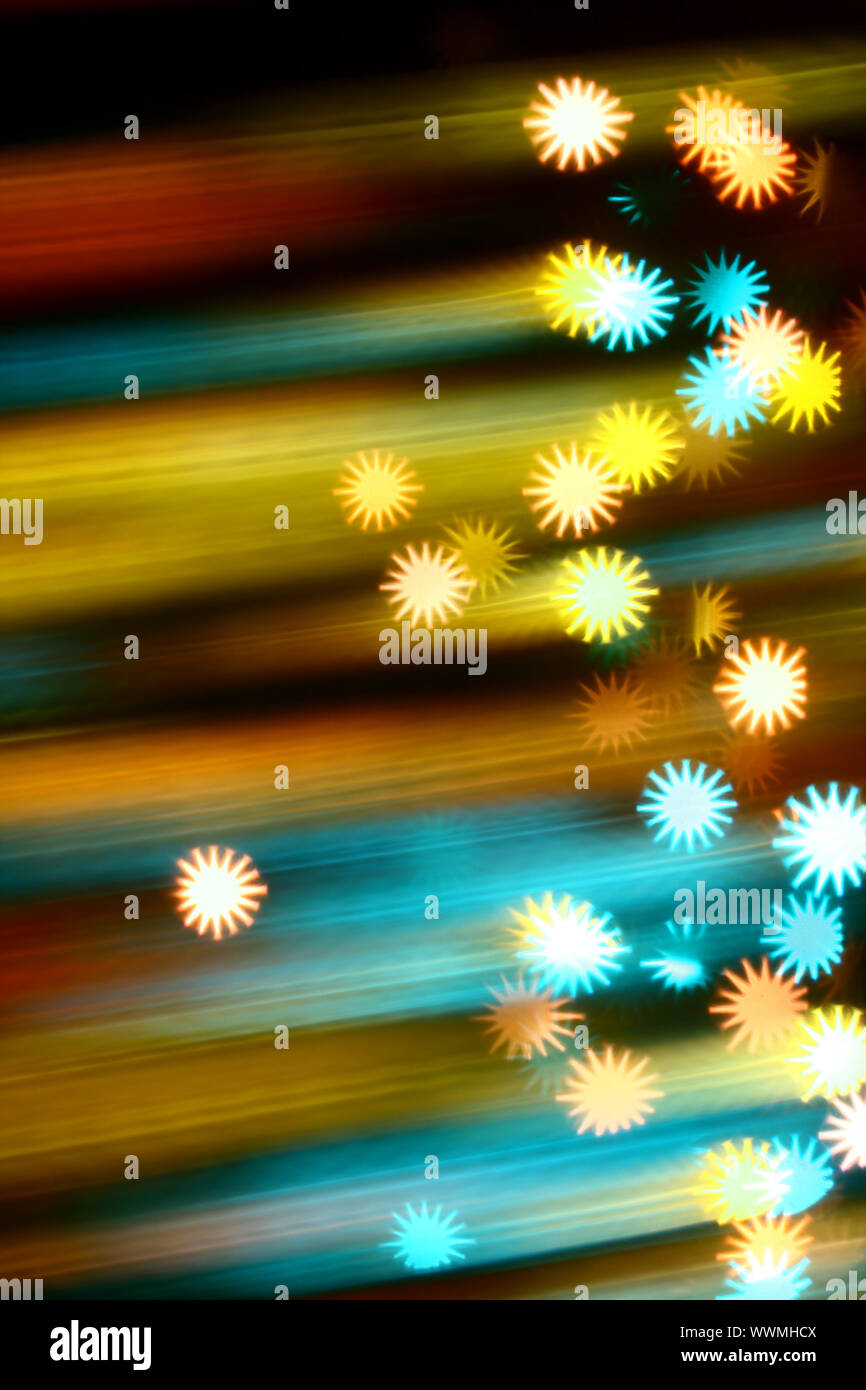 abstract disco colored stars motion background Stock Photo - Alamy