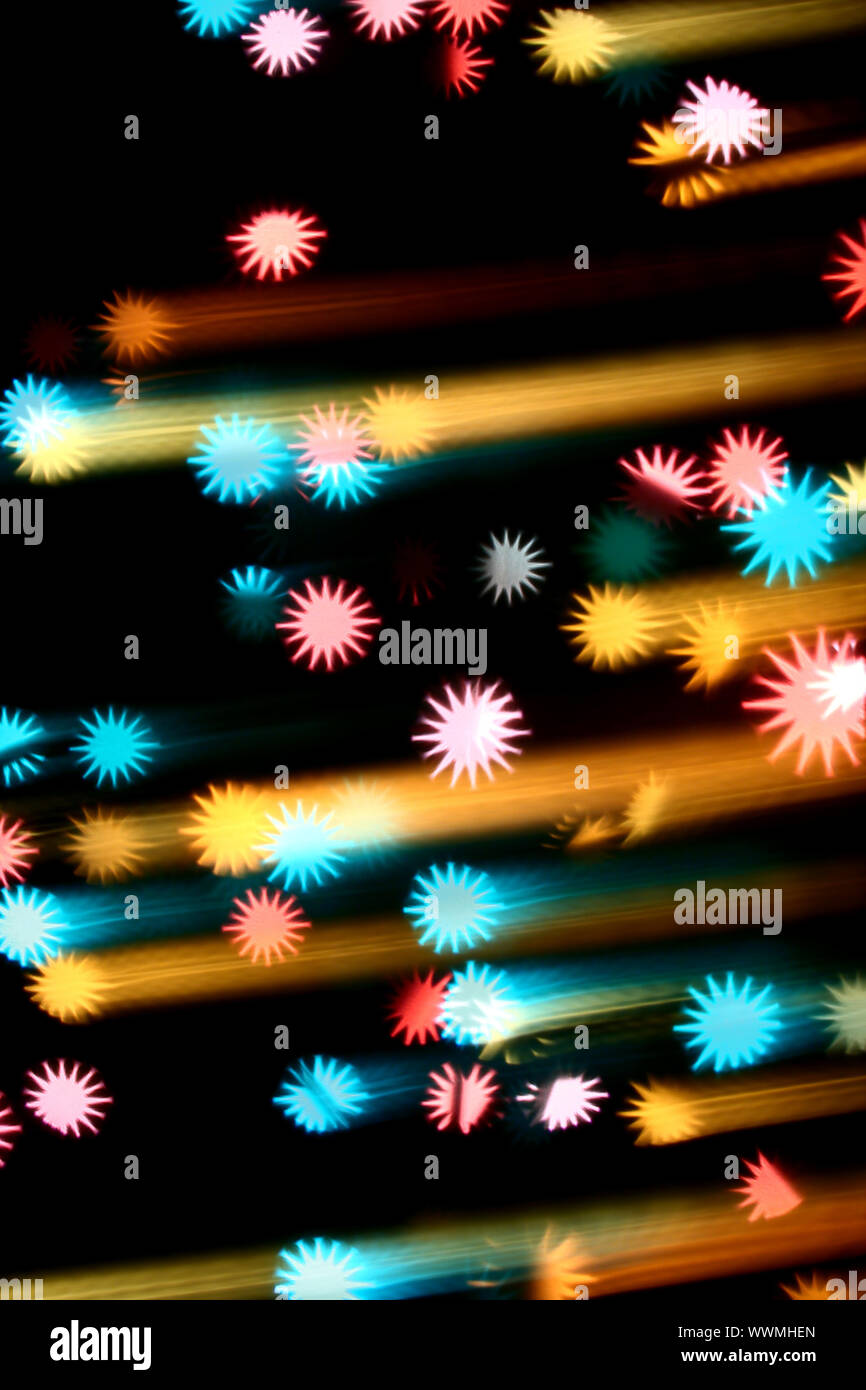 abstract disco colored stars motion background Stock Photo - Alamy