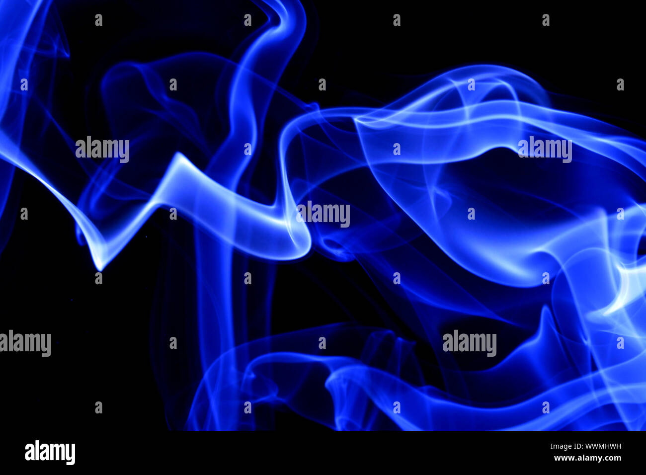 blue smoke abstract background close up Stock Photo - Alamy