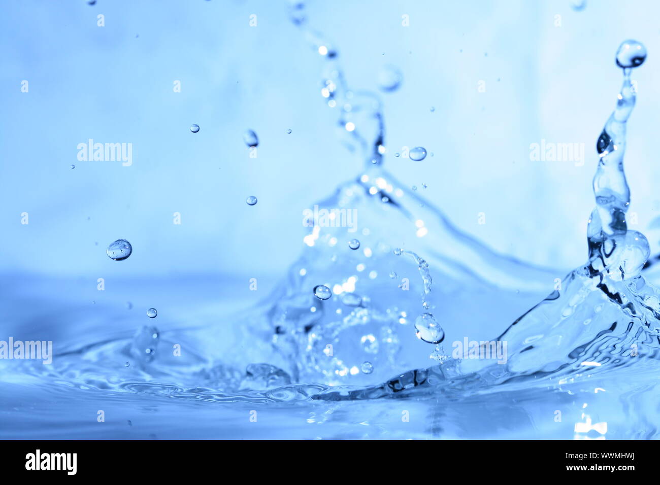 water splash macro close up Stock Photo - Alamy