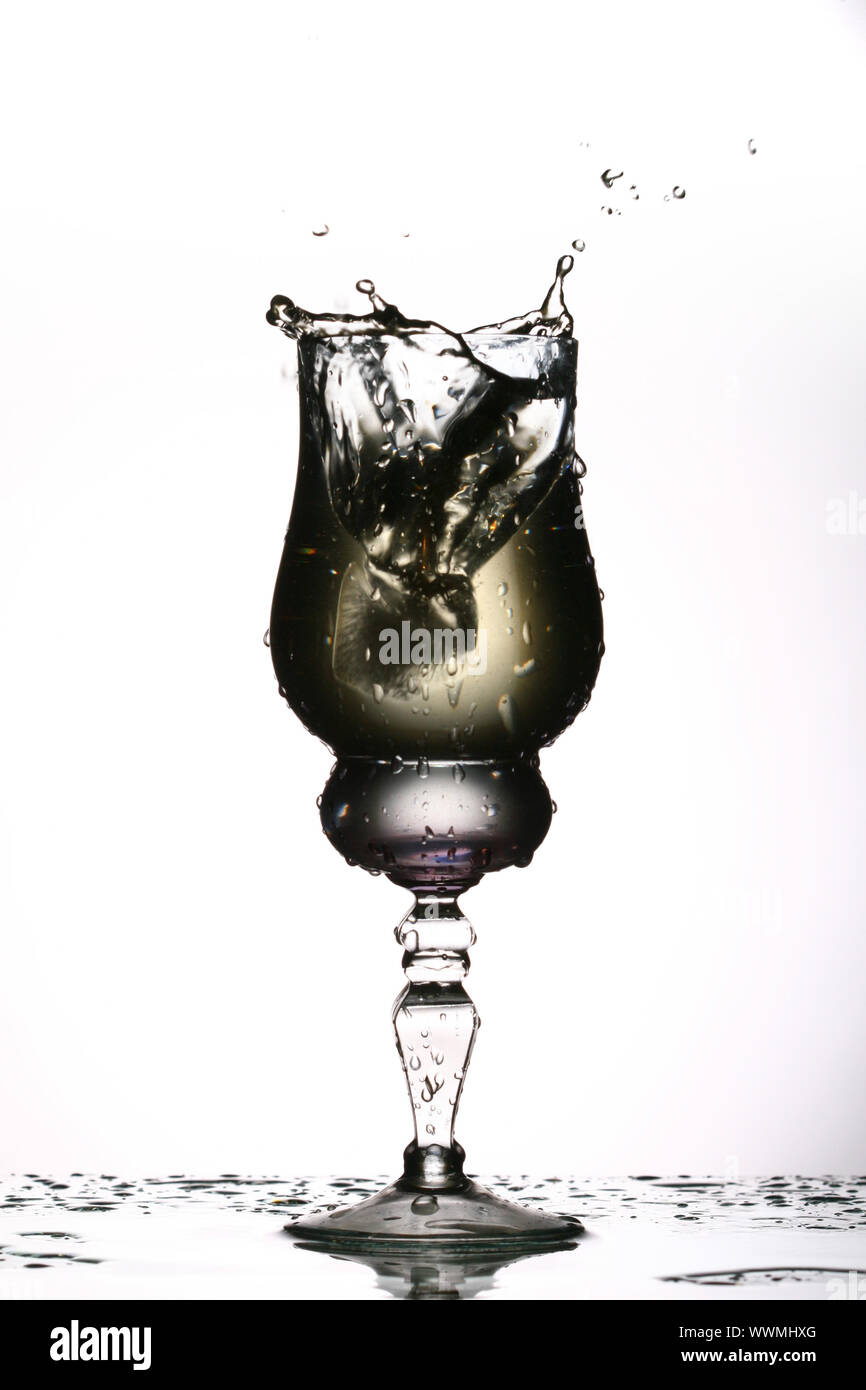 wine splash isolated on white Stock Photo - Alamy
