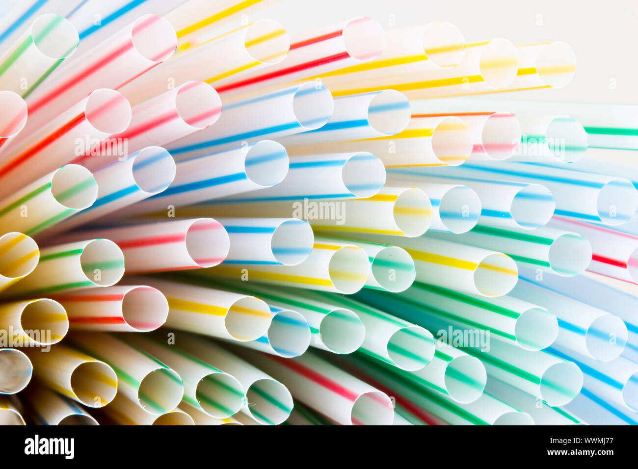 Colorful drinking straws background Stock Photo - Alamy