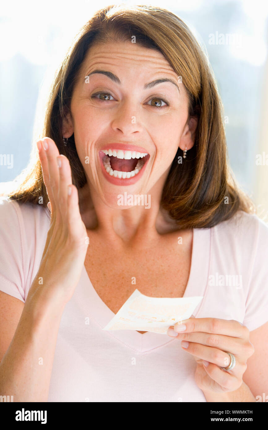 Winner of lottery hi-res stock photography and images - Alamy