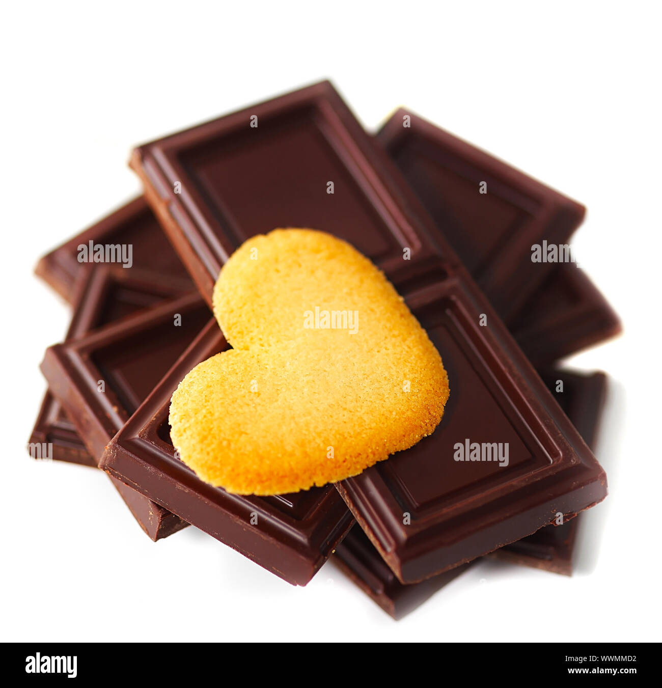 Sweets isolated on white Stock Photo - Alamy
