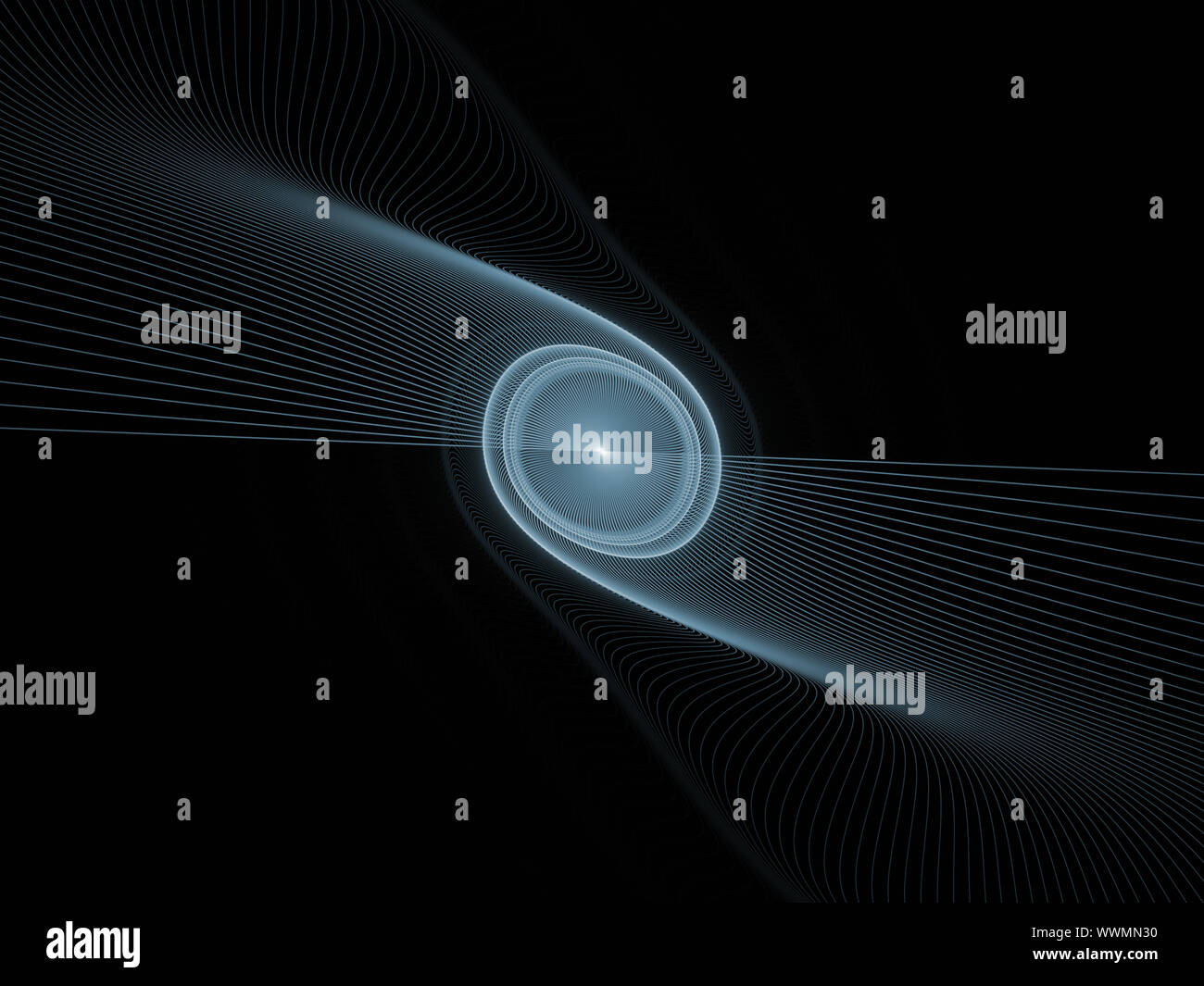 Radial grid background suitable as a backdrop for projects on science ...
