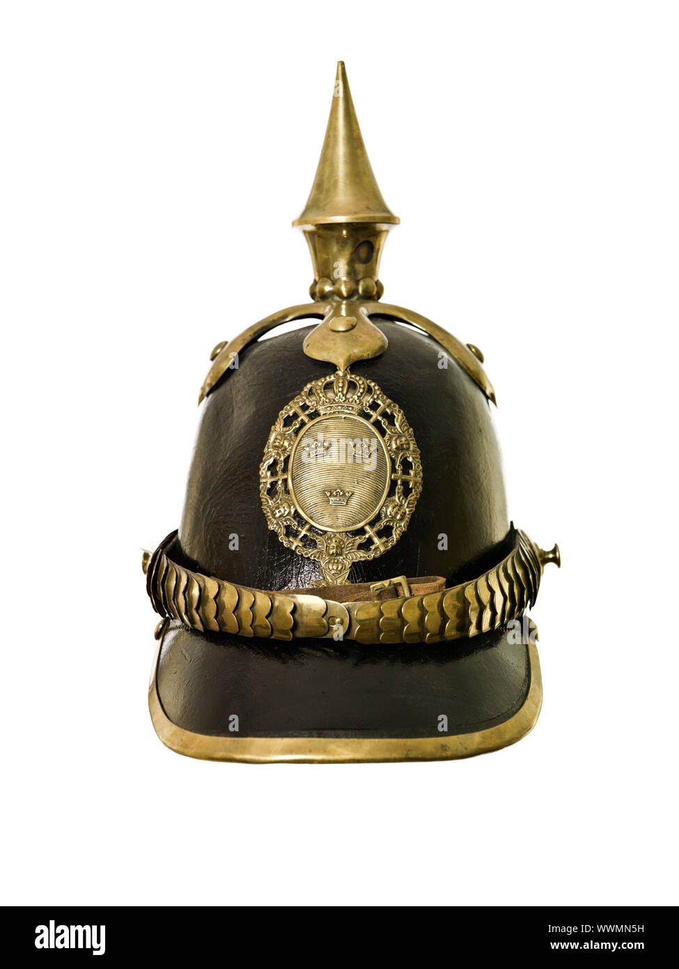 Military Hat isolated on white background Stock Photo - Alamy