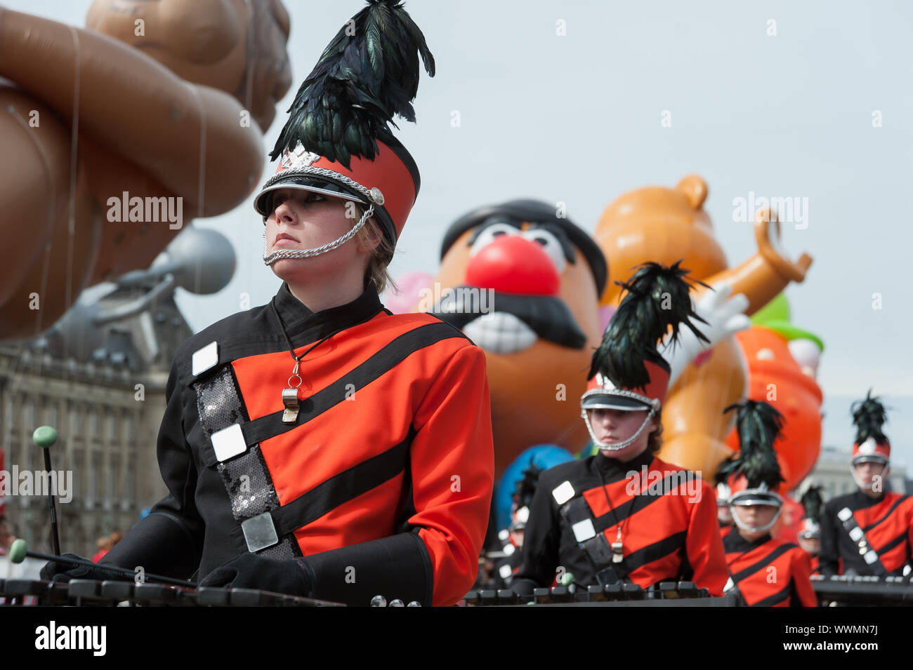 Balloon's day parade Brussels Stock Photo - Alamy