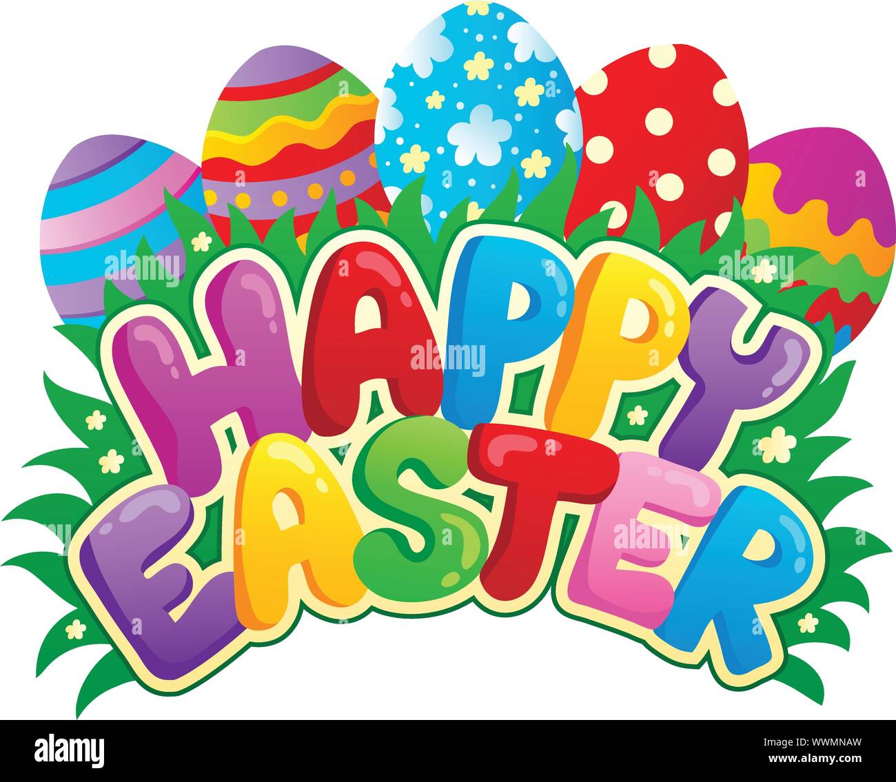 Happy Easter Sign Theme Image 3 Stock Vector Image Art Alamy happy-easter-sign-theme-image-3-stock-vector-image-art-alamy