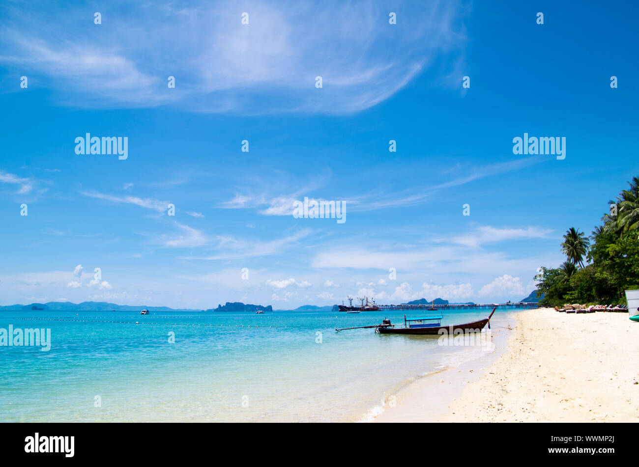 Tropical beach, Andaman Sea, Thailand Stock Photo - Alamy