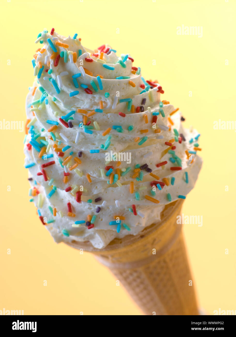 Whippy Ice Cream With Sprinkles High Resolution Stock Photography and ...