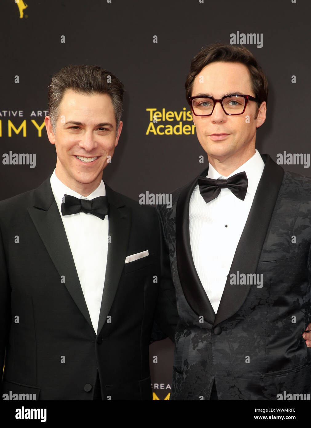 Los Angeles, Ca. 15th Sep, 2019. Todd Spiewak, Jim Parsons, at 2019 ...
