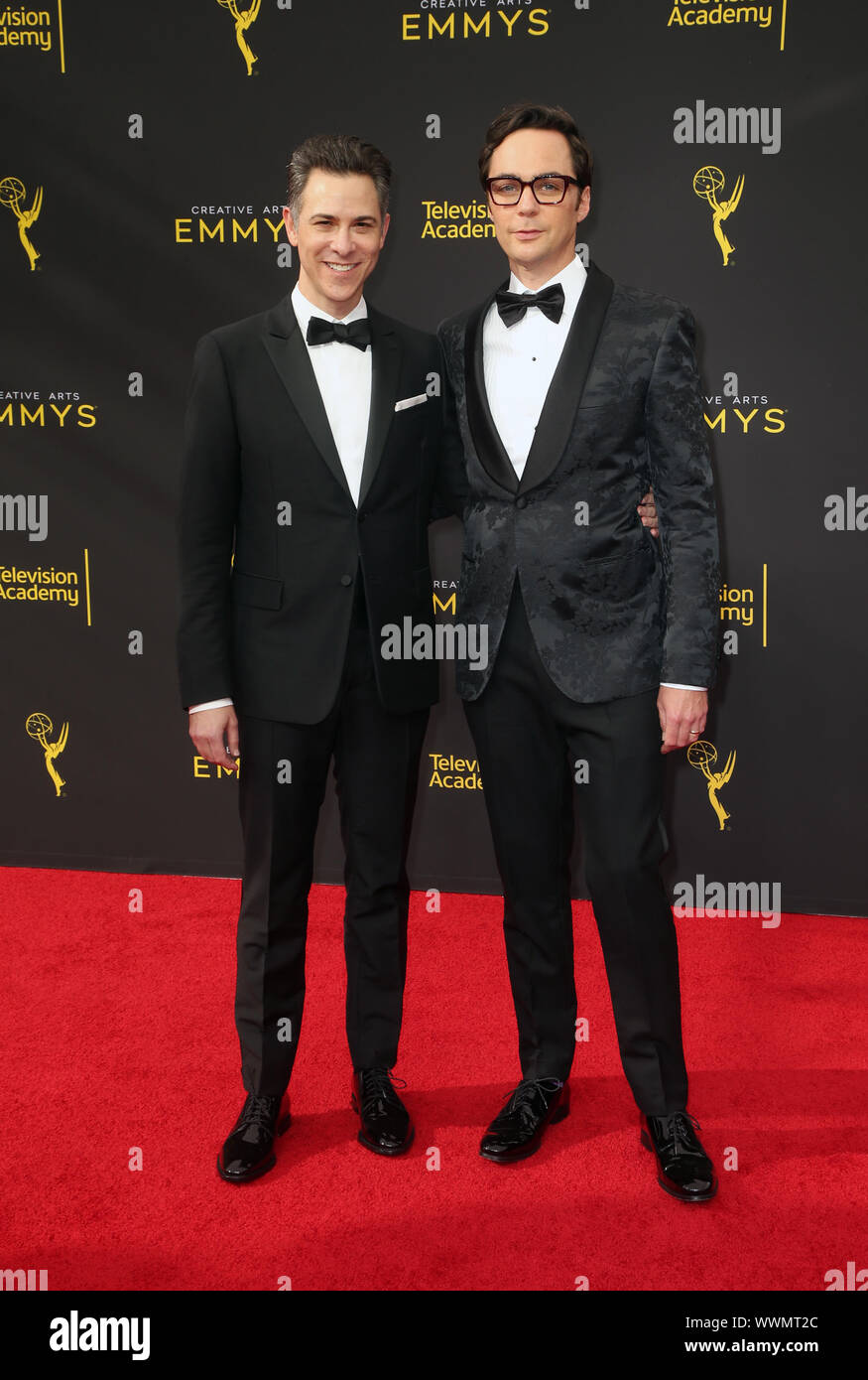 Los Angeles, Ca. 15th Sep, 2019. Todd Spiewak, Jim Parsons, at 2019 ...