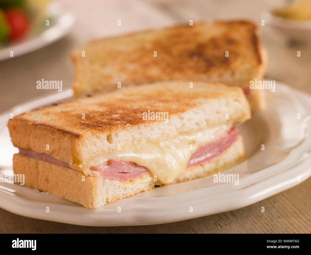 Croque food french hi-res stock photography and images - Alamy