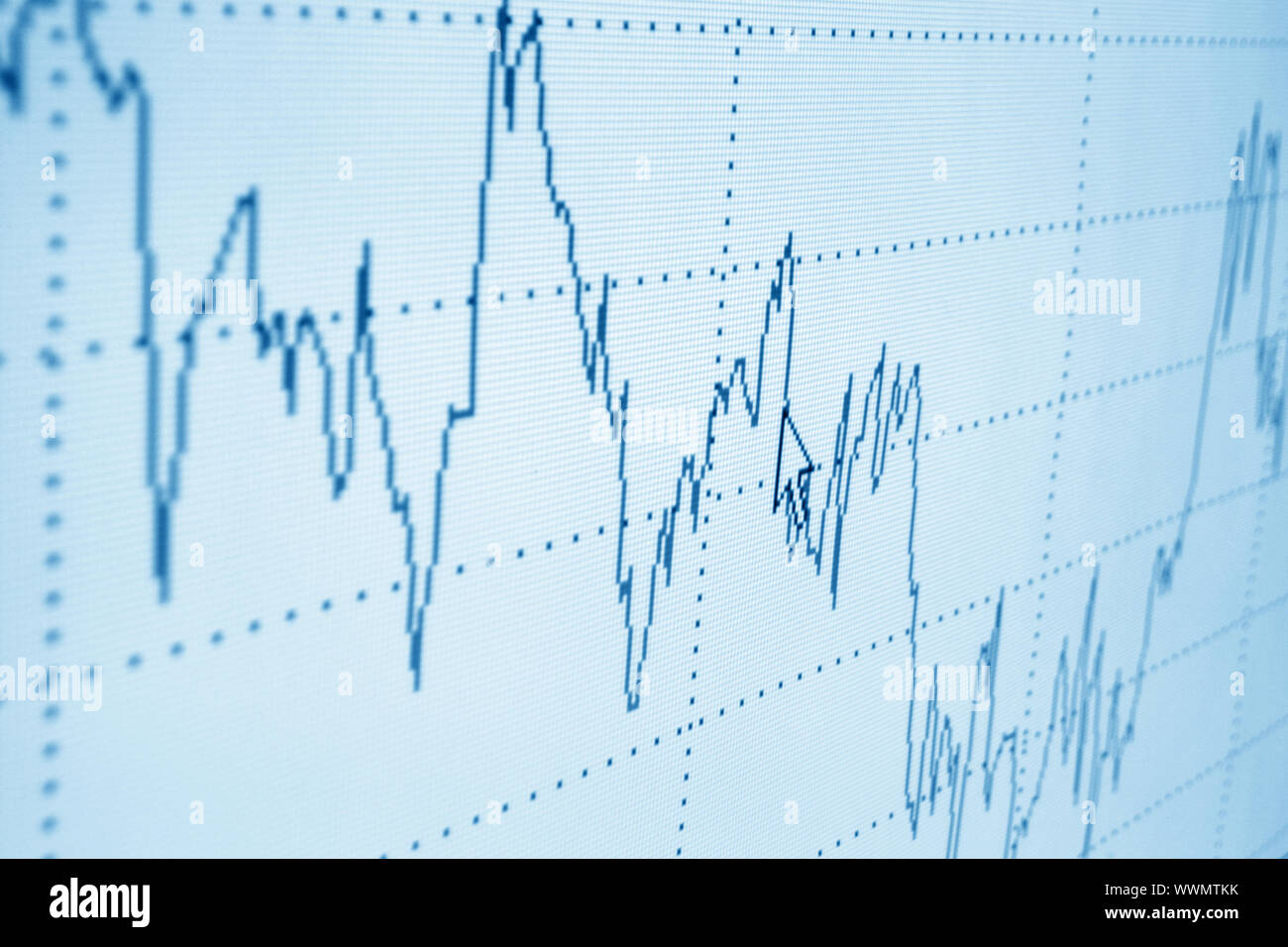 financial graph of investment growth Stock Photo - Alamy