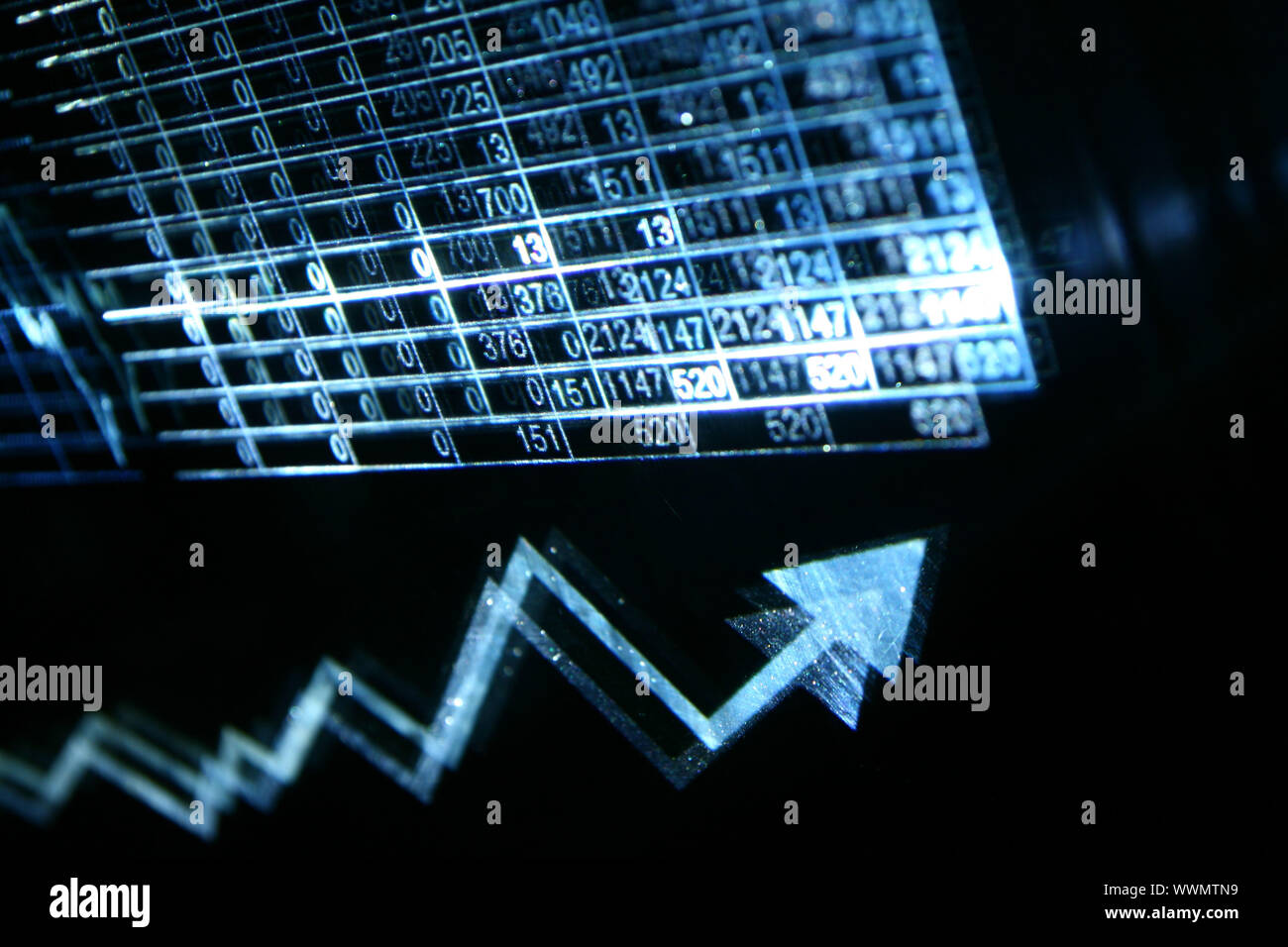 financial abstract background in fast motion Stock Photo - Alamy