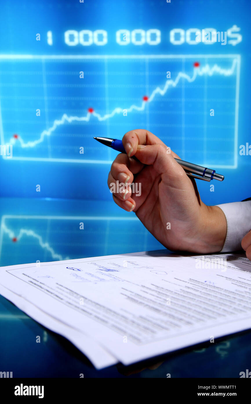 financial seminar professional business background Stock Photo - Alamy