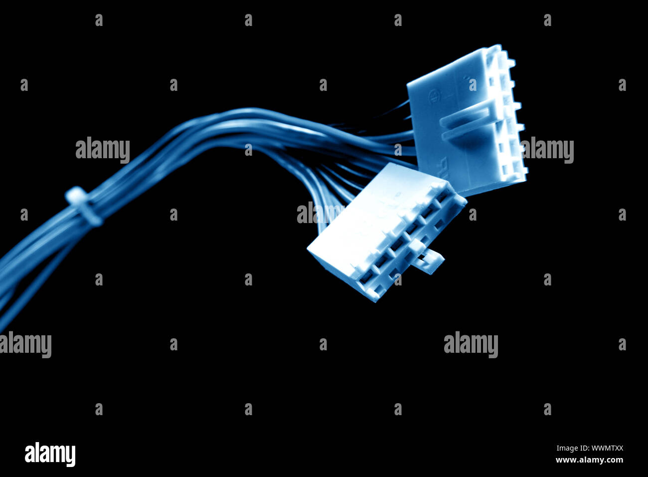 connection wires macro close up Stock Photo - Alamy