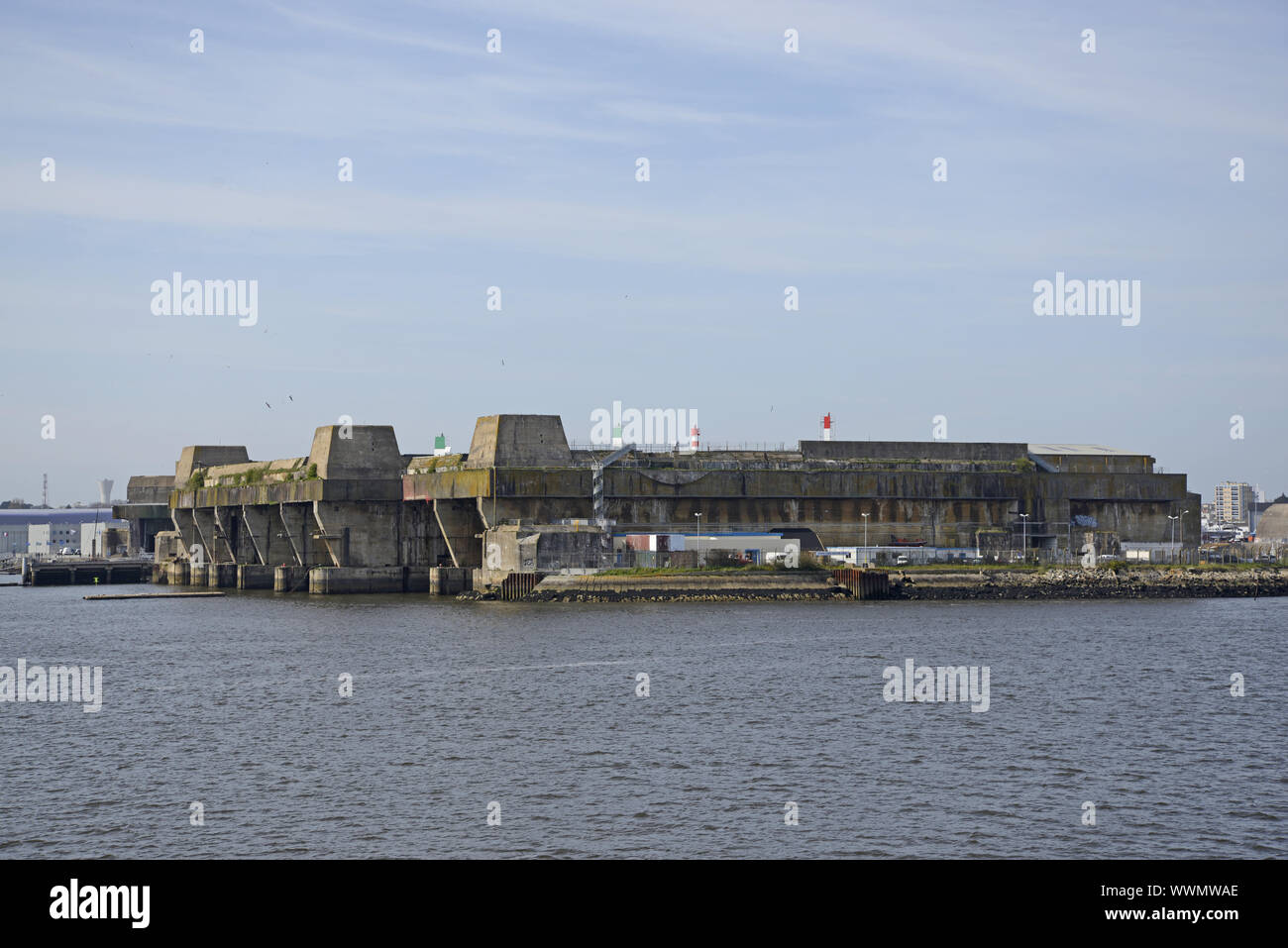 Submarine bunker lorient hi-res stock photography and images - Alamy