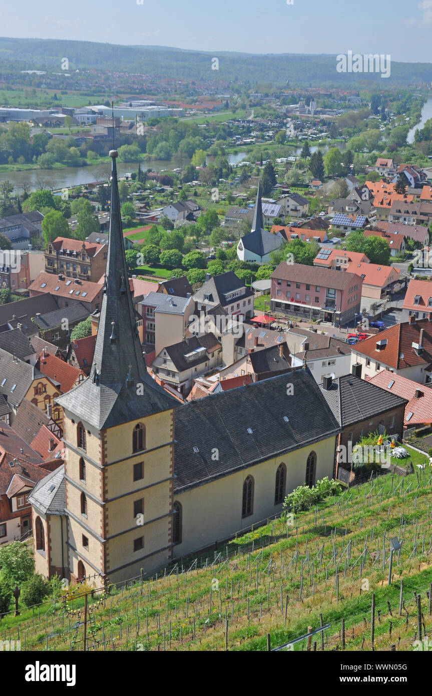 Klingenberg on the Main River Stock Photo - Alamy