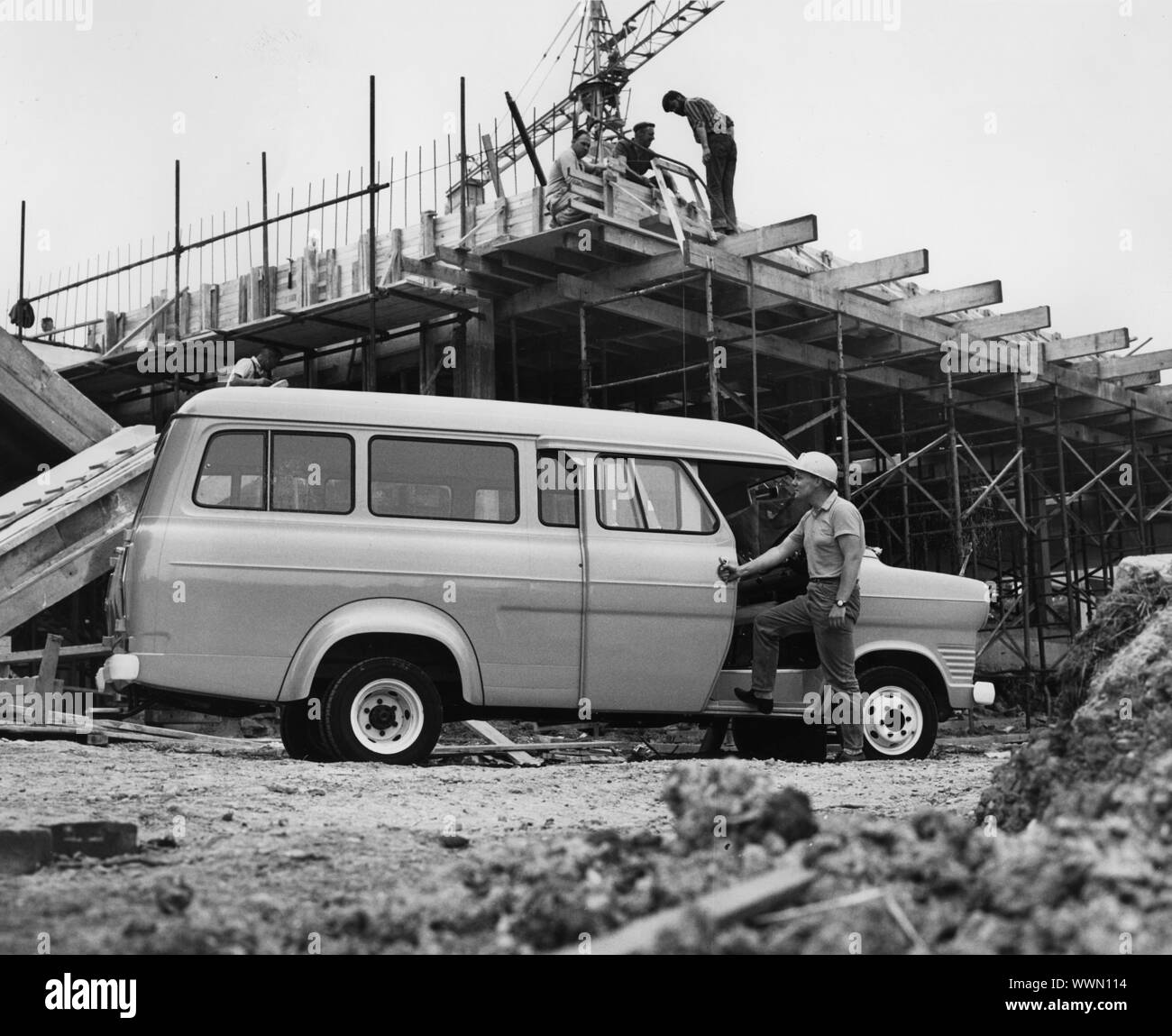 1970 ford transit crewbus hi-res stock photography and images - Alamy