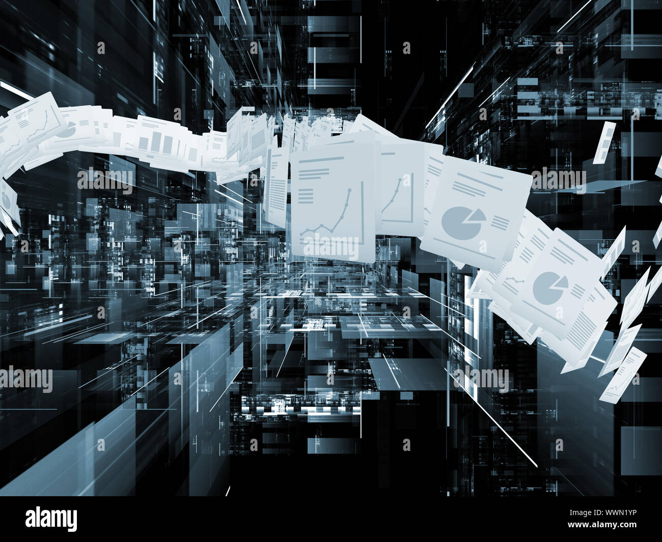 Interplay of documents and technological background in three ...