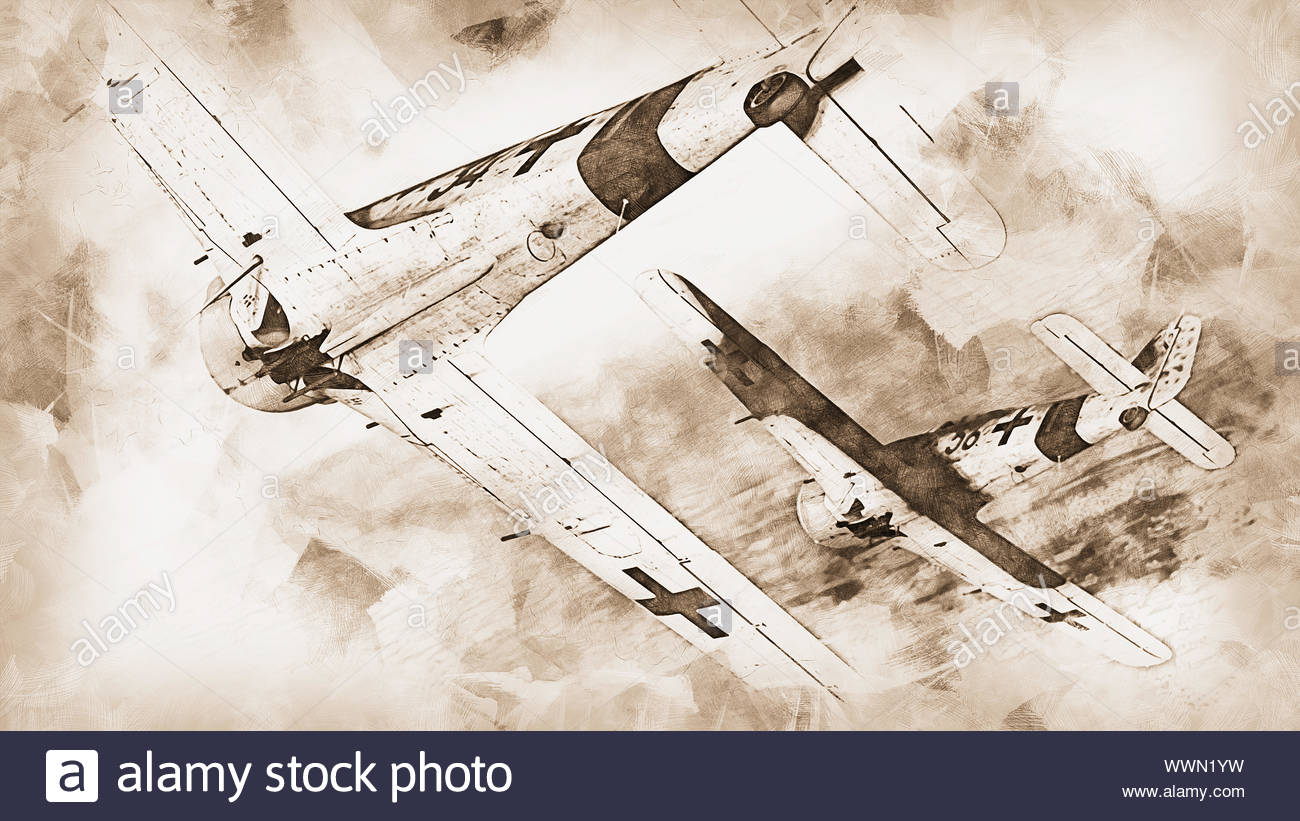 German Military Aircraft World War 2 High Resolution Stock Photography ...