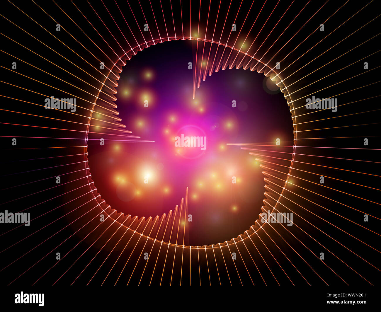 Radial grid background suitable as a backdrop for projects on ...