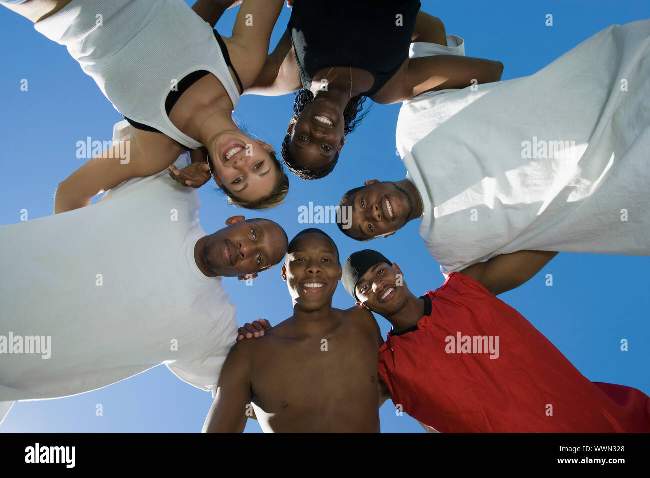 Circle of Friends Stock Photo - Alamy