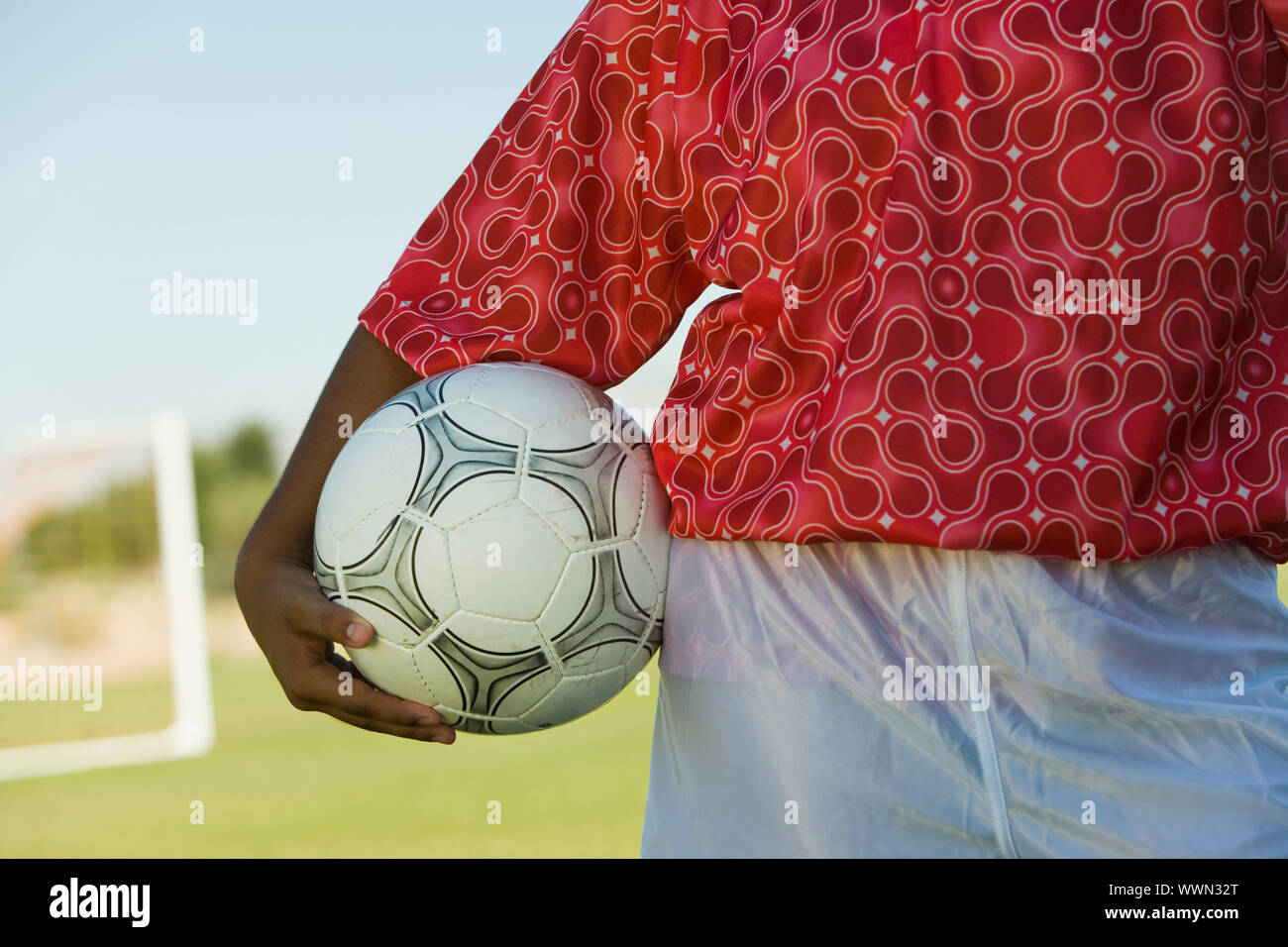 Girl wearing football uniform hi-res stock photography and images - Alamy