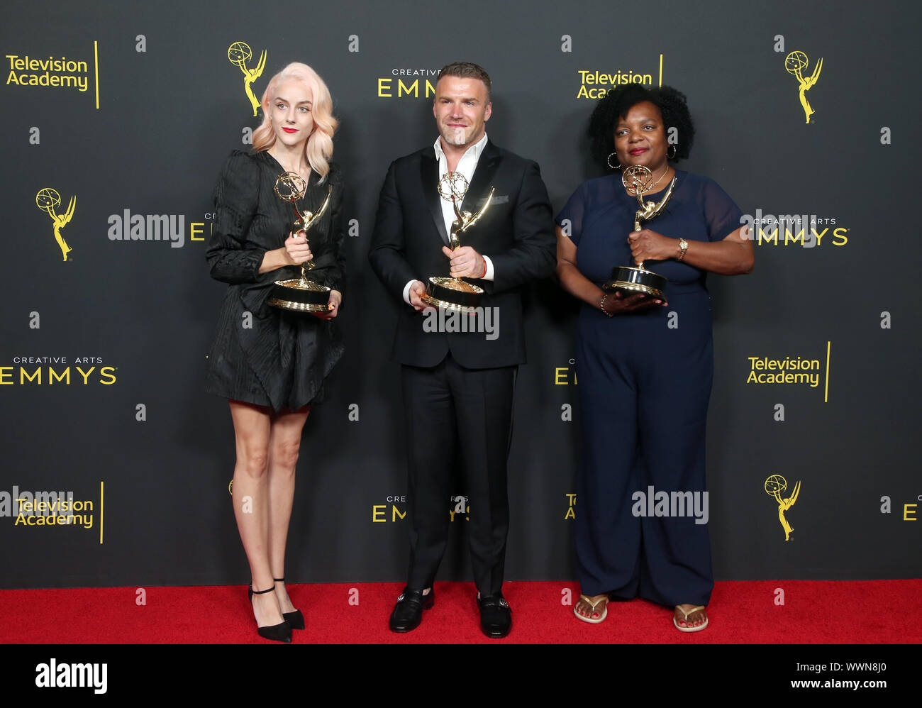 Los Angeles, Ca. 15th Sep, 2019. Nicole Bridgeford, Christopher Felton ...