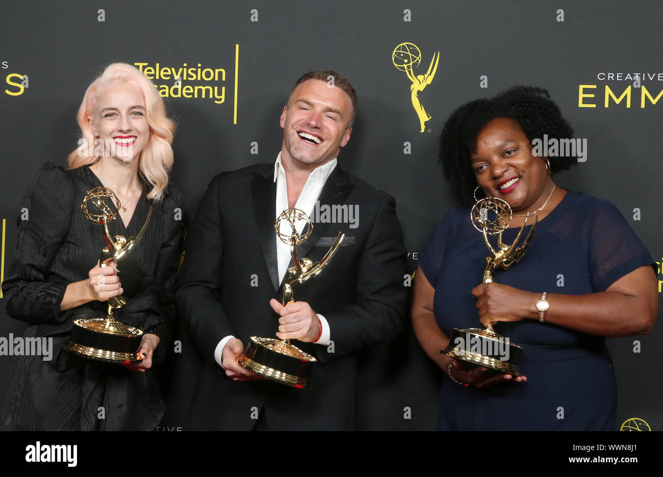 Los Angeles, Ca. 15th Sep, 2019. Nicole Bridgeford, Christopher Felton ...