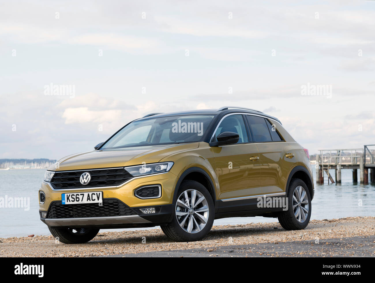 2017 Volkswagen T-Roc Stock Photo - Alamy