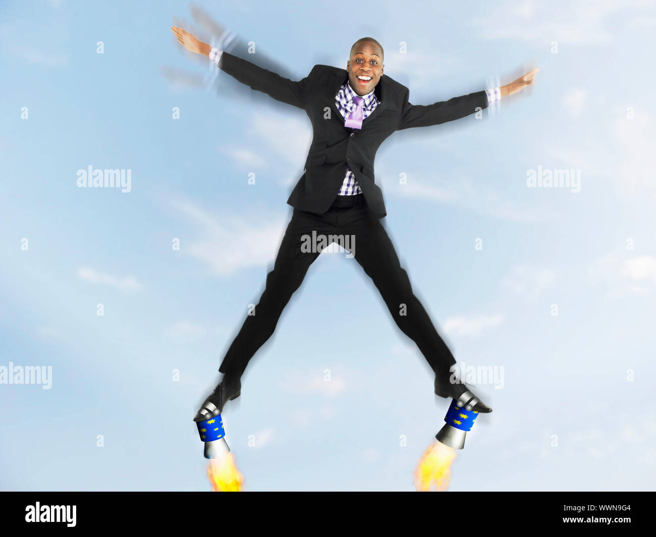 Rocket shoes hi-res stock photography and images - Alamy