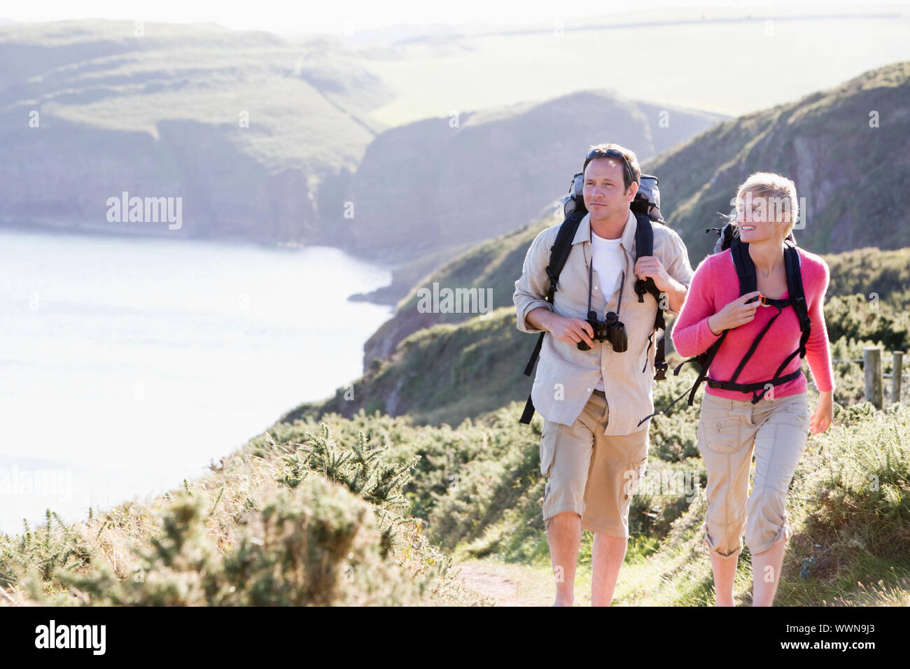 Cliffside pathway hi-res stock photography and images - Alamy