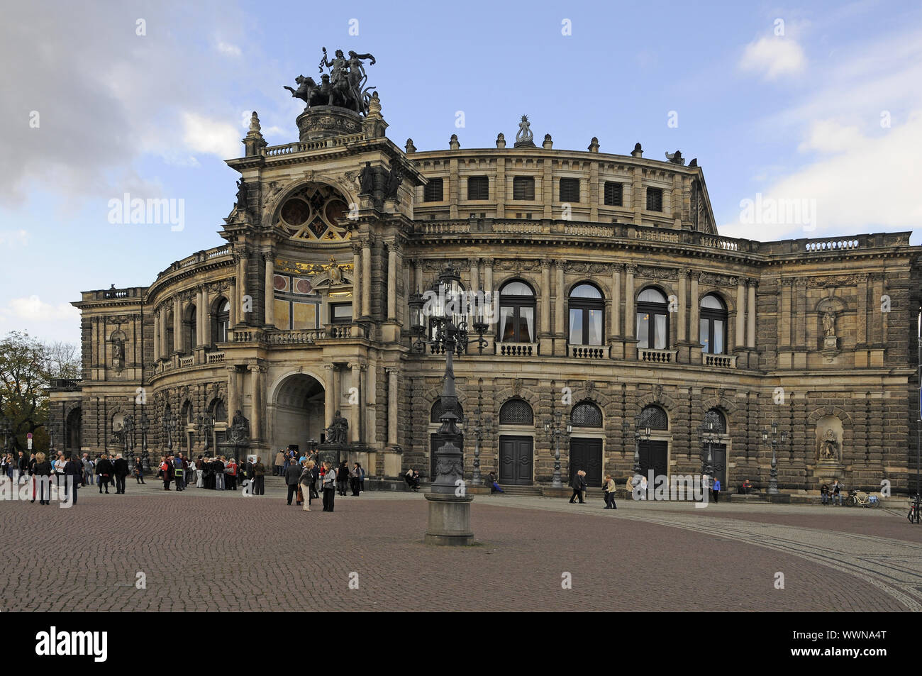 Semper Opera House in Dresden Stock Photo - Alamy