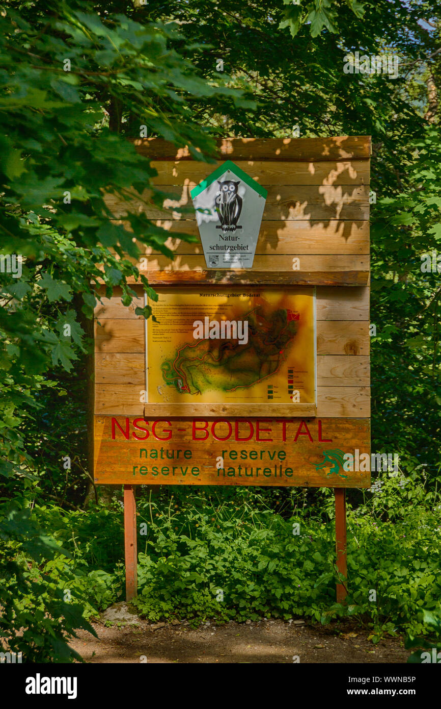 Nature reserve sign board hi-res stock photography and images - Alamy